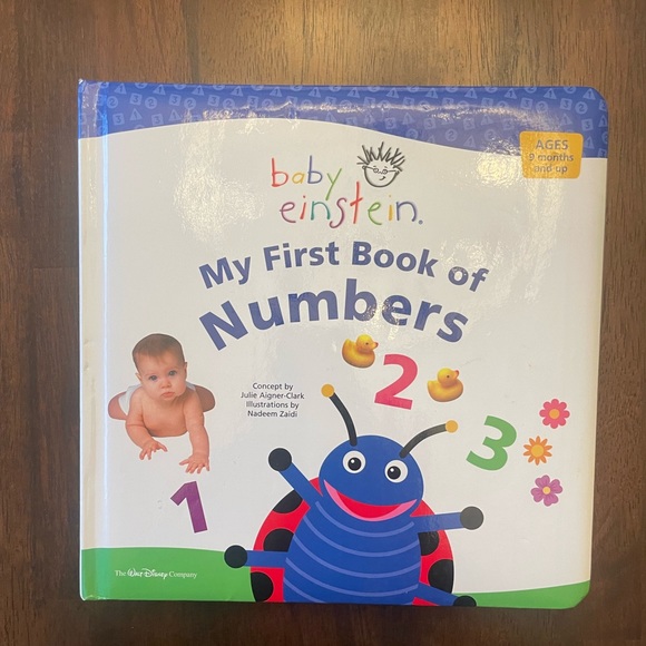 Baby Einstein | Toys | Baby Einstein My First Book Of Numbers | Poshmark